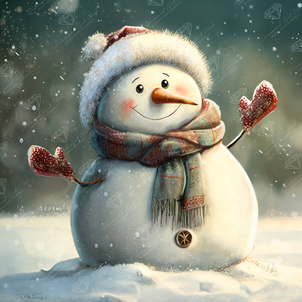 Jolly Snowman – Diamond Art Club
