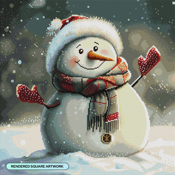Jolly Snowman – Diamond Art Club
