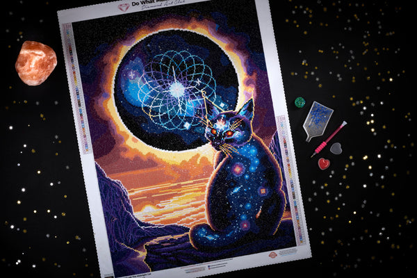 The Midnight Cat – Diamond Art Club