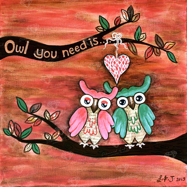 Owl You Need Is Love – Diamond Art Club