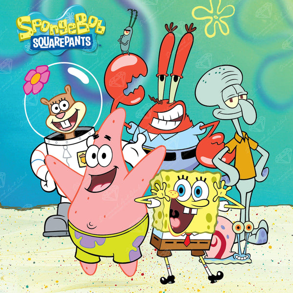Spongebob Characters Poster