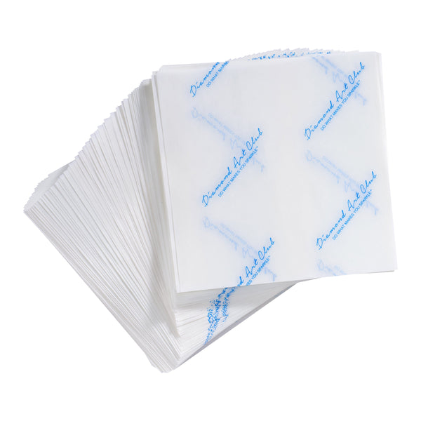 200 Sheets Double-Sided Diamond Painting Release Paper Squares ...