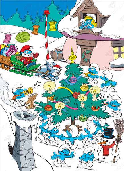 A Smurfy Christmas – Diamond Art Club
