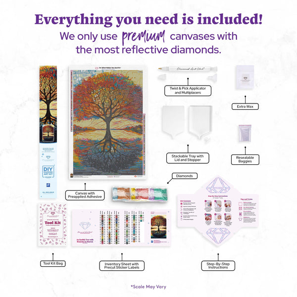 An Earthly Tree with Branches in Heaven – Diamond Art Club