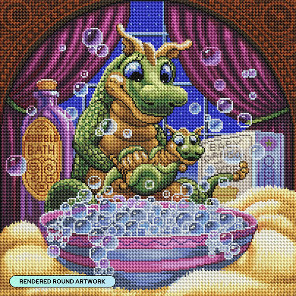 Bath Time – Diamond Art Club
