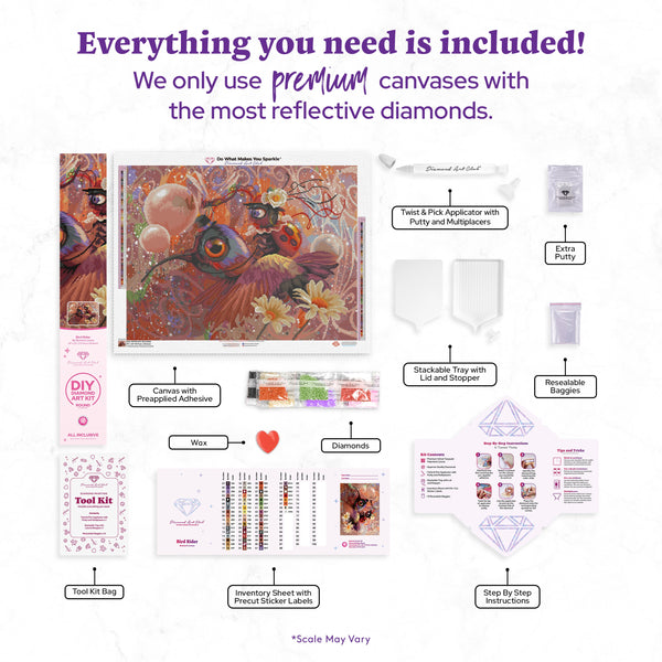 Bird Rider – Diamond Art Club