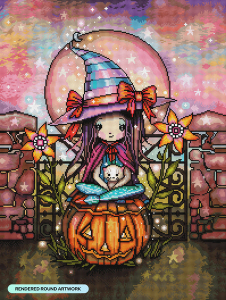 Blushing Moon – Diamond Art Club