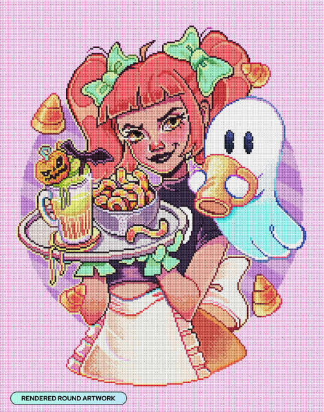 Boo! It's Coffee Time – Diamond Art Club