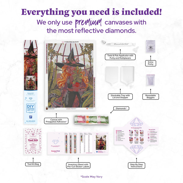 Botanical Witch – Diamond Art Club