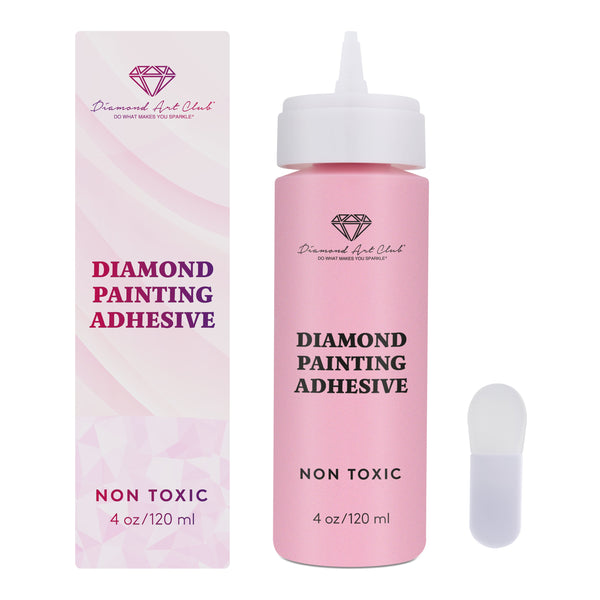Canvas Adhesive with Applicator (4oz / 120ml) – Diamond Art Club