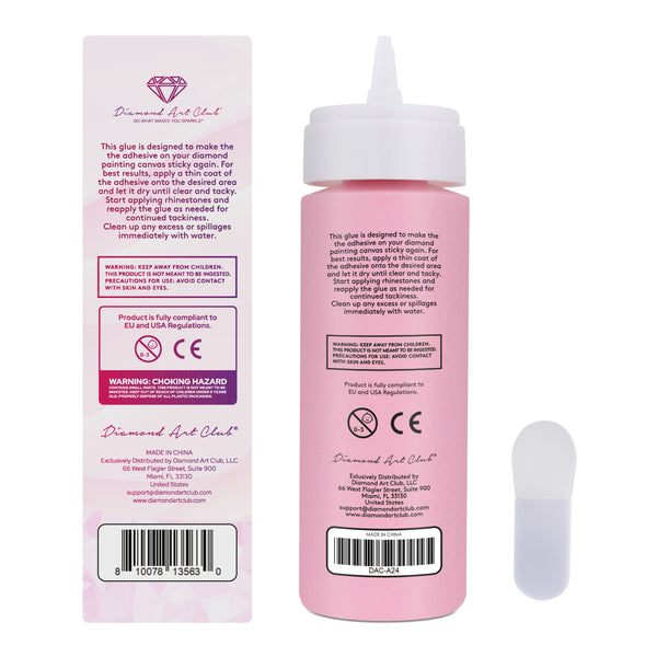 Canvas Adhesive with Applicator (4oz / 120ml) – Diamond Art Club
