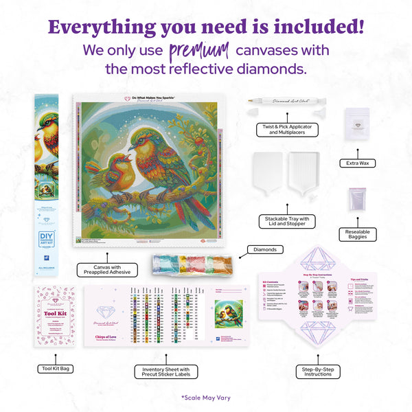Chirps of Love – Diamond Art Club