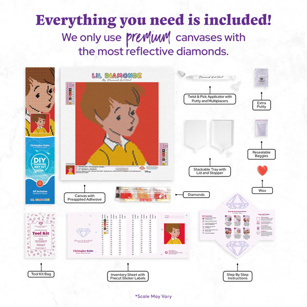 Christopher Robin – Diamond Art Club