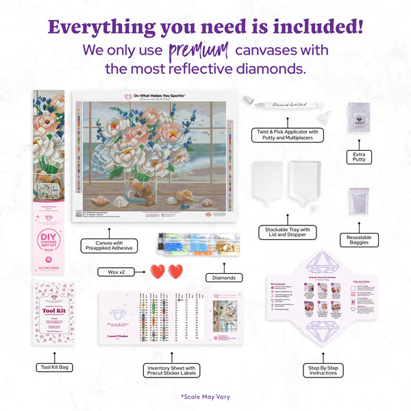 Coastal Window – Diamond Art Club