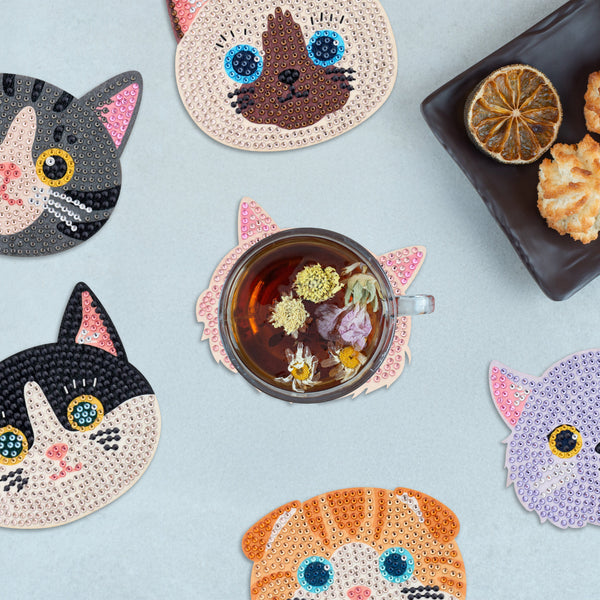 Coasters - Cats – Diamond Art Club