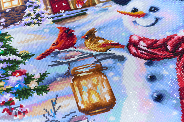 Cottage in the Snow – Diamond Art Club
