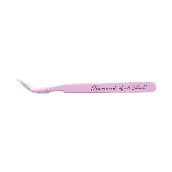 Curved Stainless Steel Tweezers – Diamond Art Club