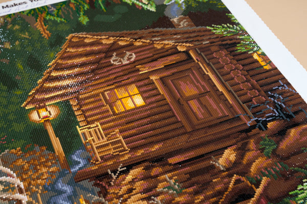 Deer Creek Cabin – Diamond Art Club
