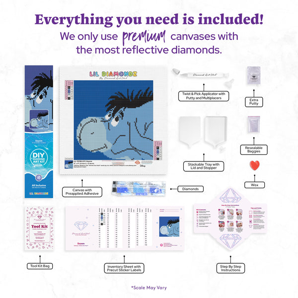 Eeyore – Diamond Art Club