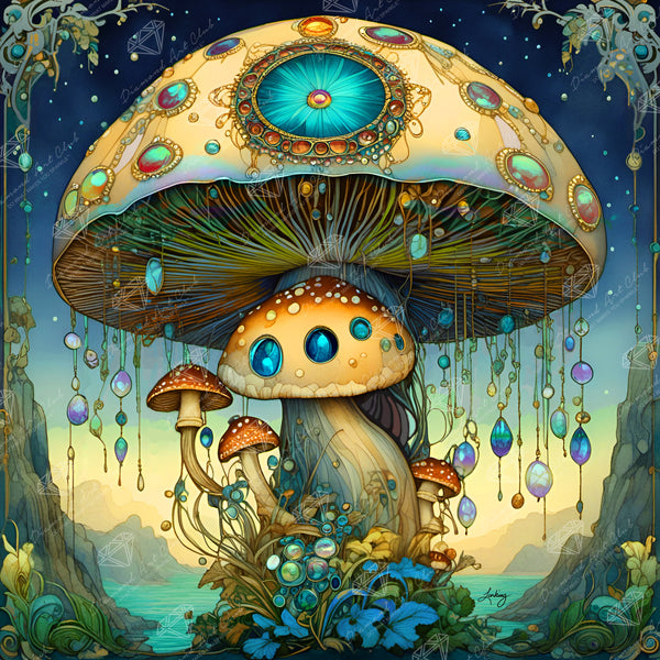 Enchanted Mushroom – Diamond Art Club