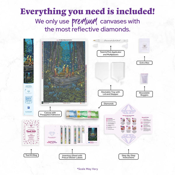 Everyday Witch's Familiars - The Firefly – Diamond Art Club