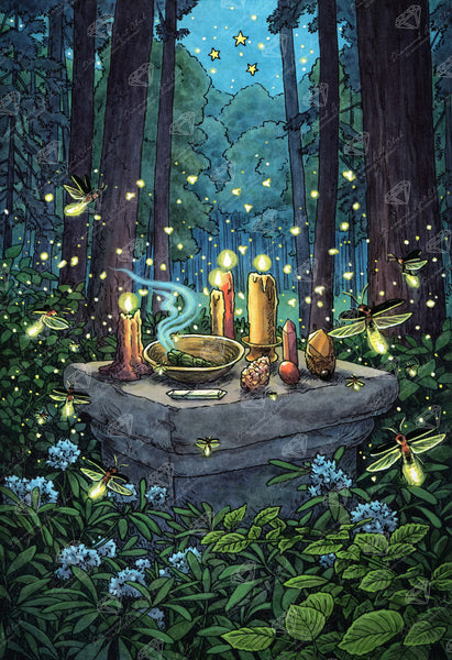 Everyday Witch's Familiars - The Firefly – Diamond Art Club