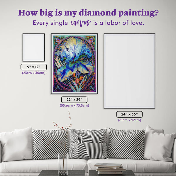 Exotic Iris – Diamond Art Club
