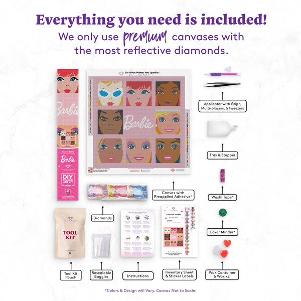 Faces of Barbie™ – Diamond Art Club