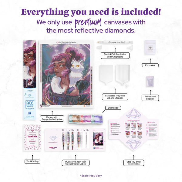 Familiar Magic – Diamond Art Club