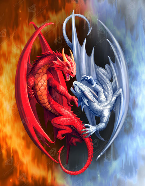 Fire and Ice – Diamond Art Club