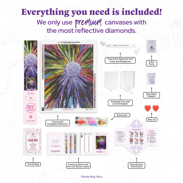 Fireworks Bloom – Diamond Art Club