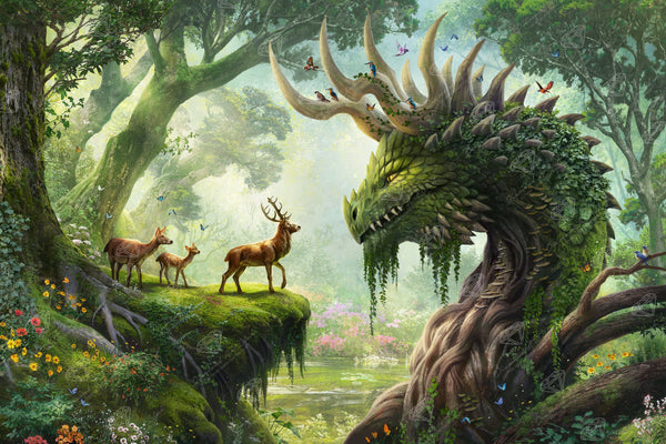 Forest Dragon, the Encounter – Diamond Art Club