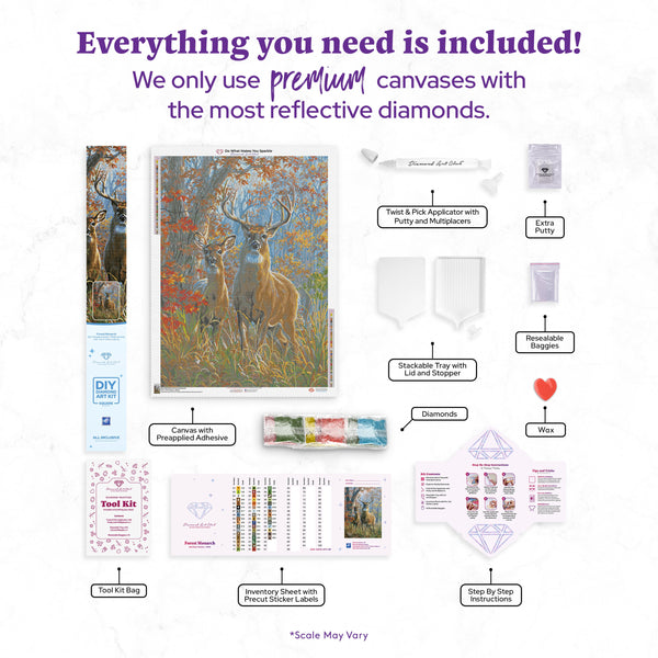 Forest Monarch – Diamond Art Club