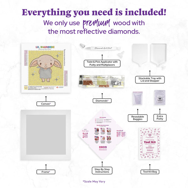 Frameables™ - Enchanting Dobby – Diamond Art Club