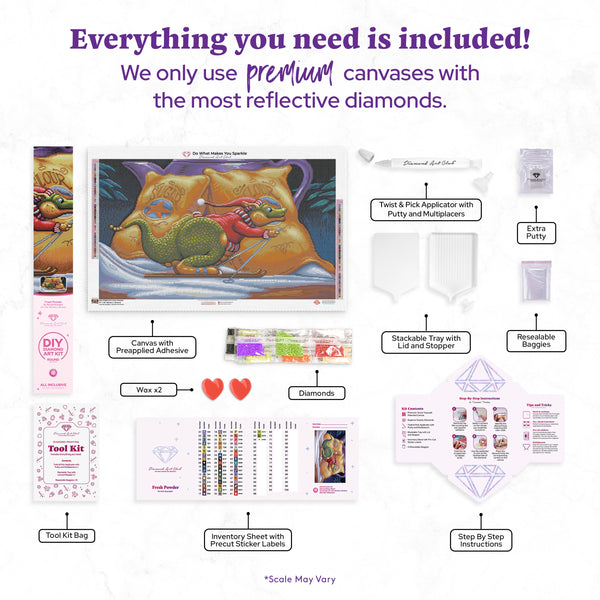 Fresh Powder – Diamond Art Club