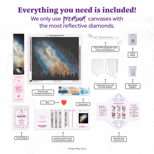 Galactic Wanderer, The Milky Way – Diamond Art Club