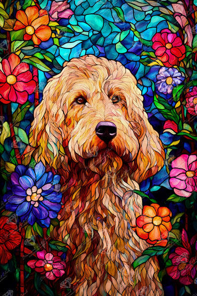 Gladys the Golden Doodle – Diamond Art Club