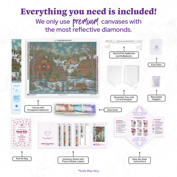 Hillside Sugar Shack – Diamond Art Club