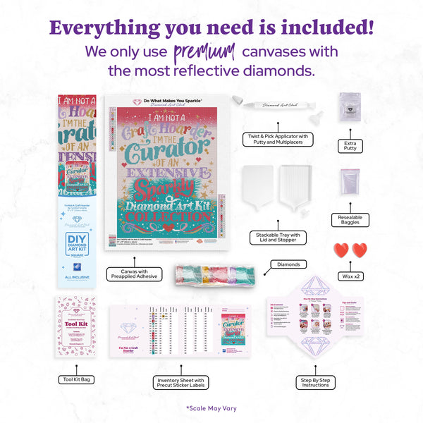 I'm Not A Craft Hoarder – Diamond Art Club