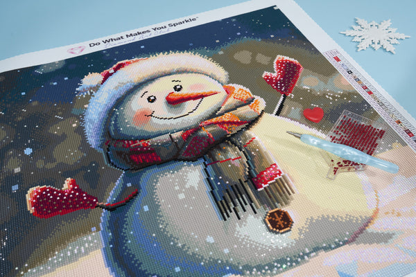 Jolly Snowman – Diamond Art Club