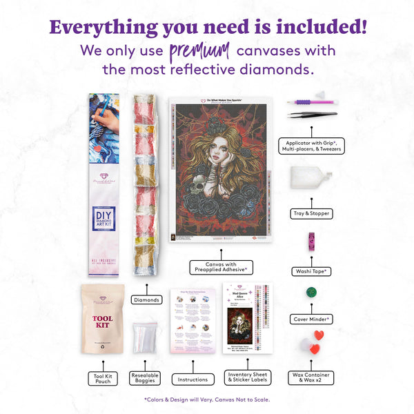 Mad Queen Alice – Diamond Art Club
