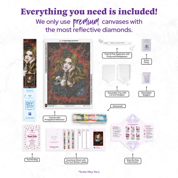 Mad Queen Alice – Diamond Art Club