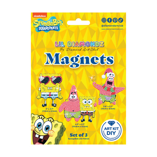 Magnets - SpongeBob SquarePants™ (Set of 3) – Diamond Art Club