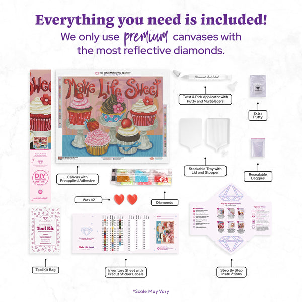 Make Life Sweet – Diamond Art Club