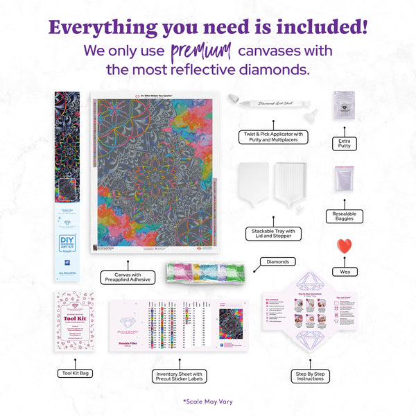 Mandala Vibez – Diamond Art Club