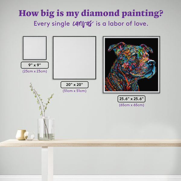 Maverick the Pit Bull – Diamond Art Club