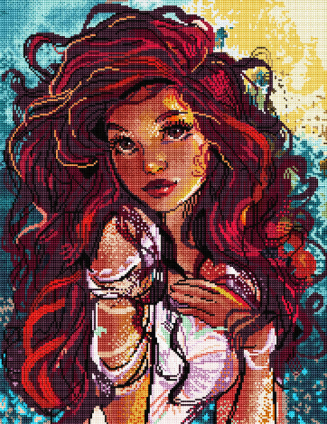 Mermaid Princess – Diamond Art Club