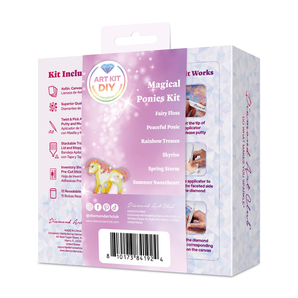 Mini Dazzles™ - Magical Ponies – Diamond Art Club