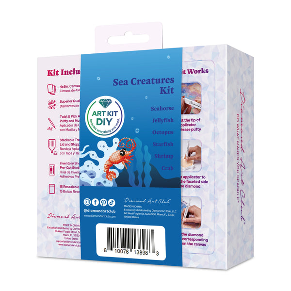 Mini Dazzles™ - Sea Creatures – Diamond Art Club
