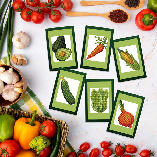 Mini Dazzles™ - Veggies – Diamond Art Club